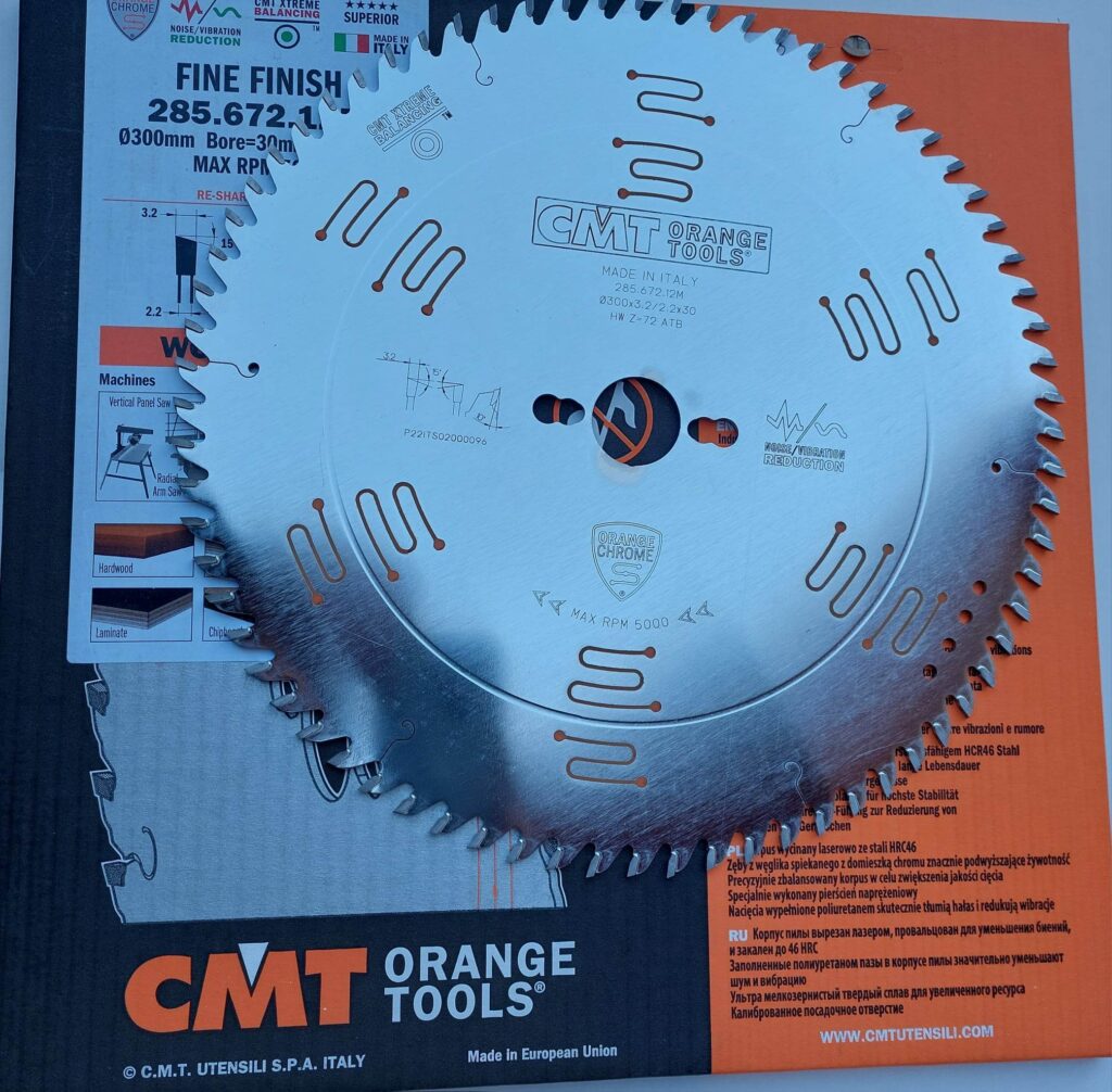 Pânza circular CMTindustrială cu dinți alternativi.diametru exterior ...
